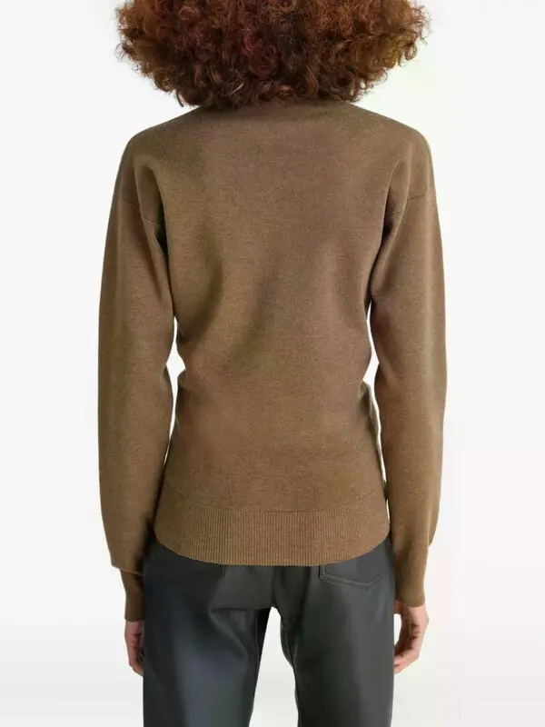 LEMAIRE Turtleneck Buttoned Cardigan