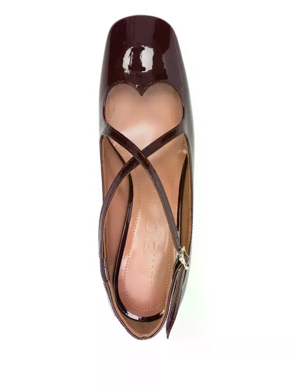 A.BOCCA Two For Love Cross-strap Pumps