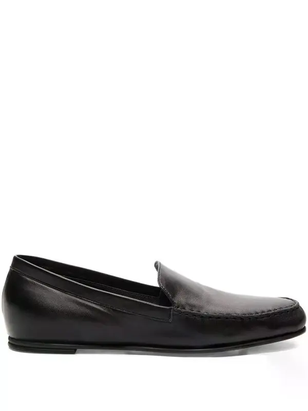 Loulou De Saison Boros Nappa Leather Loafers