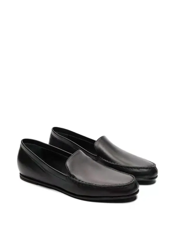 Loulou De Saison Boros Nappa Leather Loafers