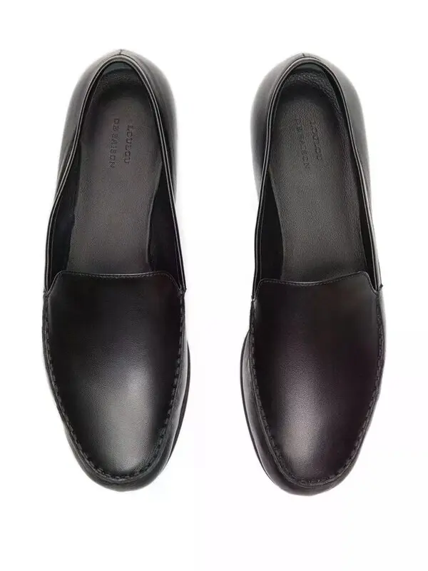 Loulou De Saison Boros Nappa Leather Loafers