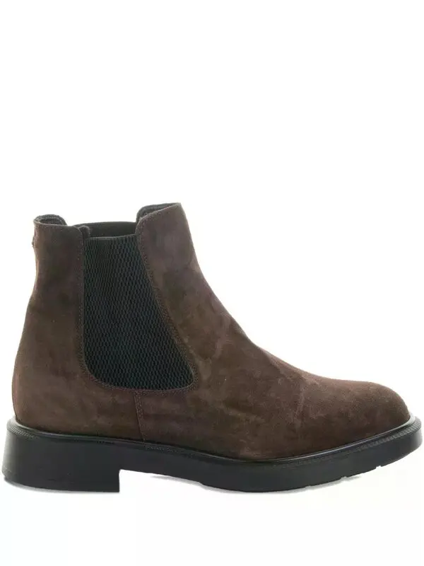 Fratelli Rossetti Elastic-panel Suede Boots