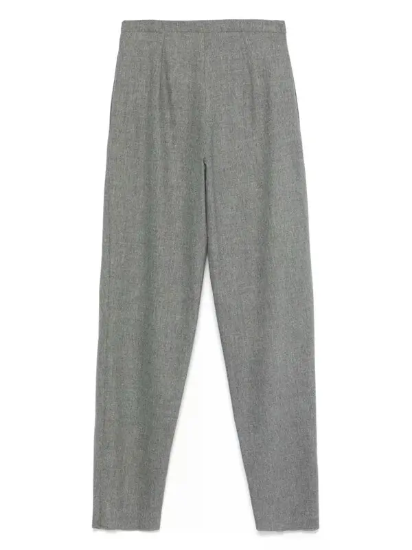 Emporio Armani Mélange-effect Trousers