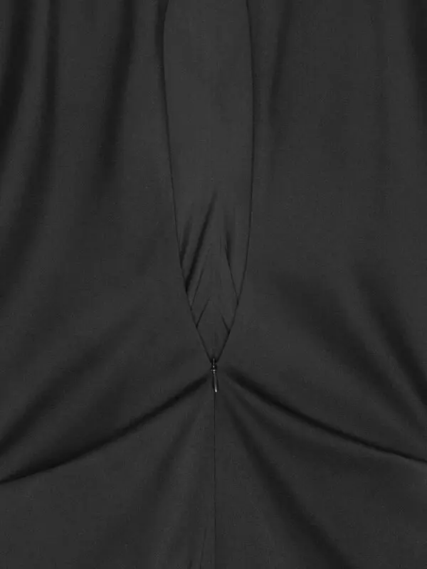 Remain Birger Christensen Gathered-shoulder Midi Dress