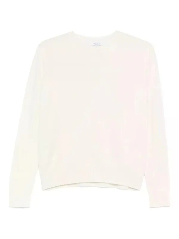 Max Mara Long-sleeve Sweater - White