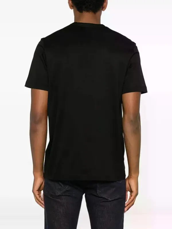 Paul & Shark Embroidered Logo T-shirt - Black