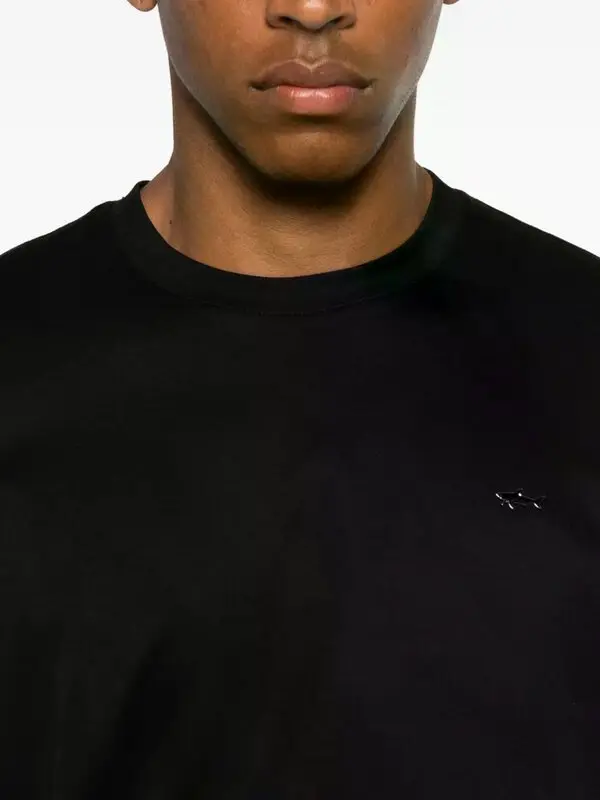 Paul & Shark Embroidered Logo T-shirt - Black