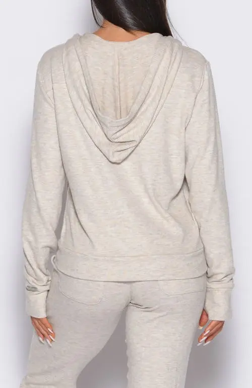 BOMBSHELL SPORTSWEAR Gym Crush Hoodie - Cozy Oat