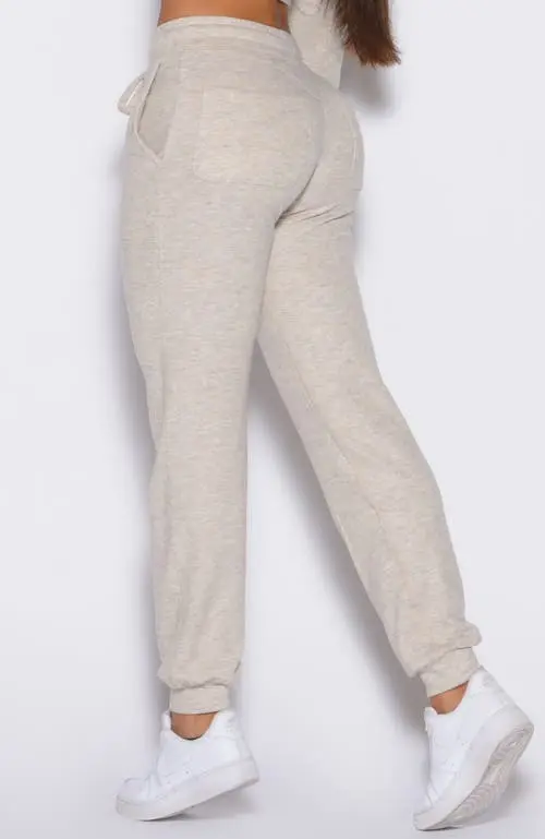 BOMBSHELL SPORTSWEAR Cuddle Up Joggers - Cozy Oat