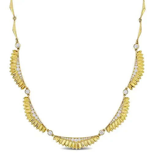 JULIANNA B. 1-1/6 Ctw Diamond 14k Yellow Gold Necklace - 14k Gold