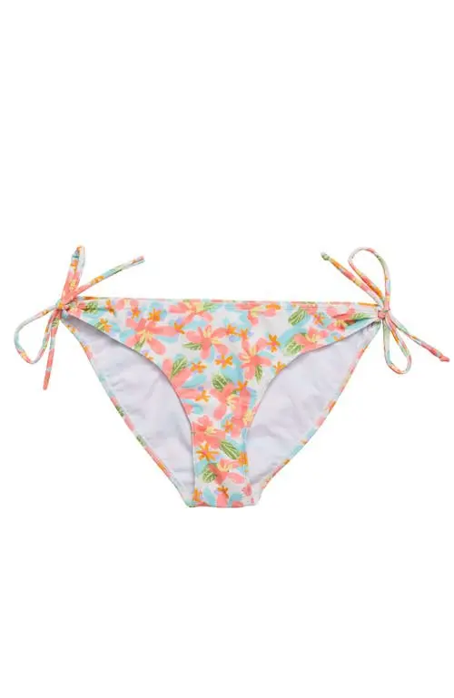 SNAPPER ROCK Sustainable Print Side Tie Bikini Bottom - Hawaiian Luau
