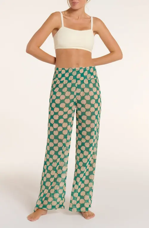 HERMOZA Nora High-waisted Pants Cover-up