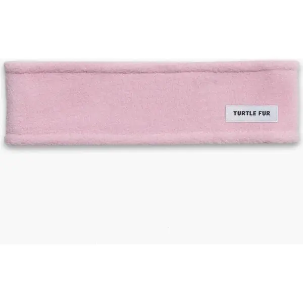 Turtle Fur Double-layer Fleece Headband - Ballerina