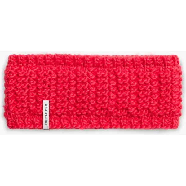 Turtle Fur Shay Knit Headband - Coral
