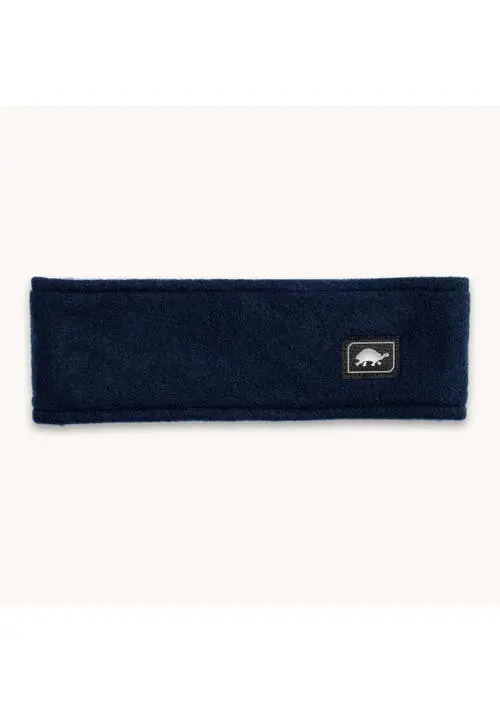 Turtle Fur Turtle Band Fleece Headband - Navy