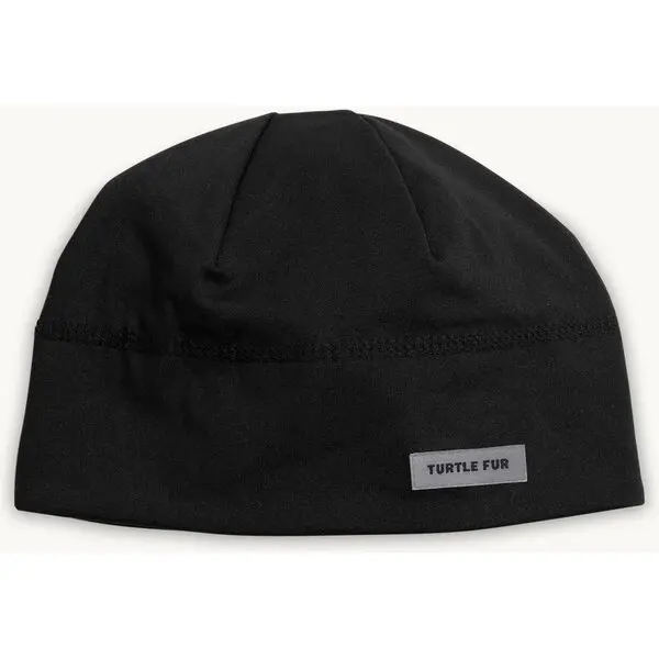 Turtle Fur Skull Cap Brain Shroud - Black