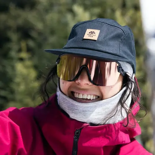 Turtle Fur Hinged Balaclava - Storm