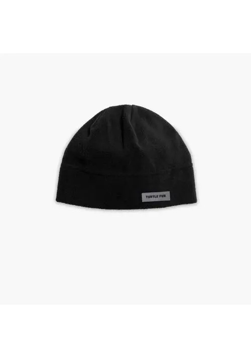 Turtle Fur Fleece Multi-season Beanie - Black