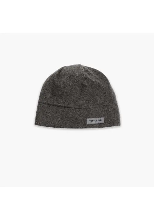 Turtle Fur Fleece Beanie - Charcoal