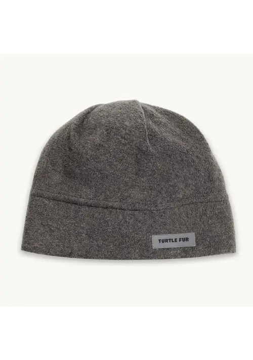 Turtle Fur Fleece Beanie - Charcoal