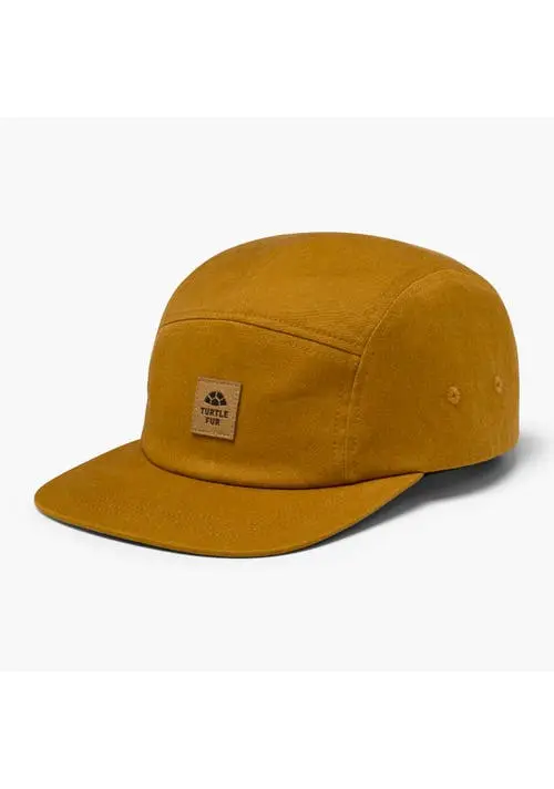 Turtle Fur Cairn 5-panel Cap - Amber