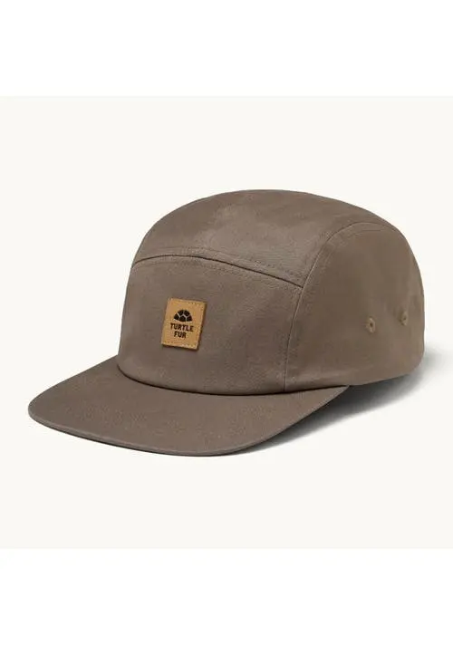 Turtle Fur Cairn 5-panel Cap - Latte