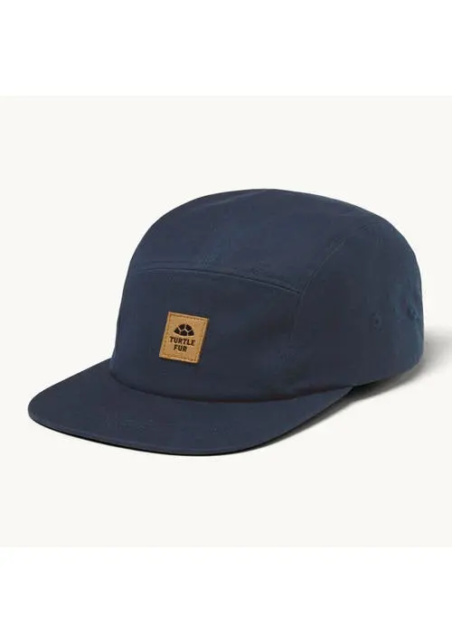 Turtle Fur Cairn 5-panel Cap - Navy