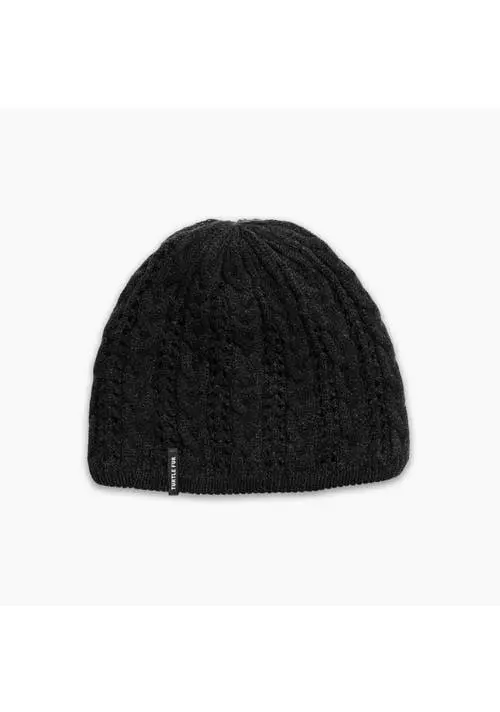 Turtle Fur Zelda Beanie - Black
