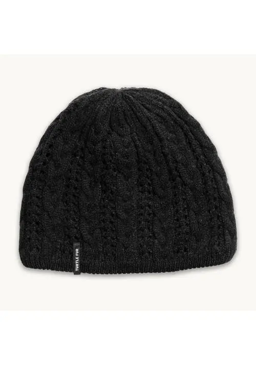Turtle Fur Zelda Beanie - Black