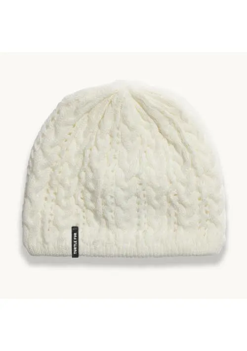 Turtle Fur Zelda Beanie - Ivory
