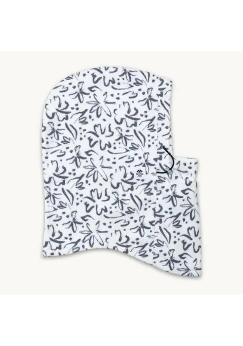 Turtle Fur Printed Overhood Balaclava - Whisper