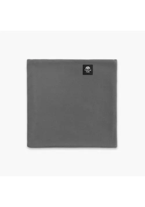 Turtle Fur Double-layer Fleece Neck Warmer - Graphite