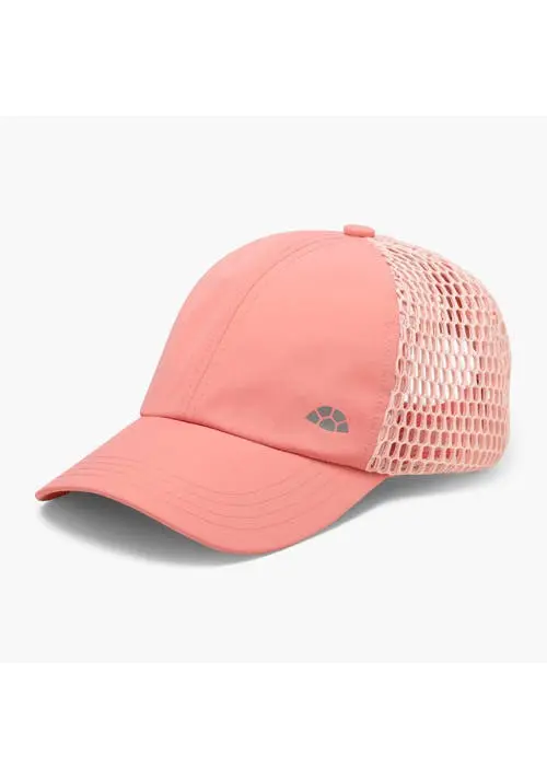 Turtle Fur Trekker Trucker Hat - Pink