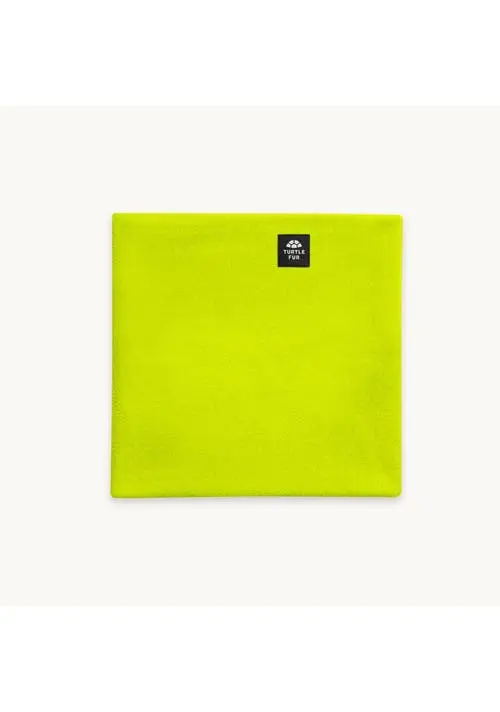 Turtle Fur Double-layer Fleece Neck Warmer - Bright Lime