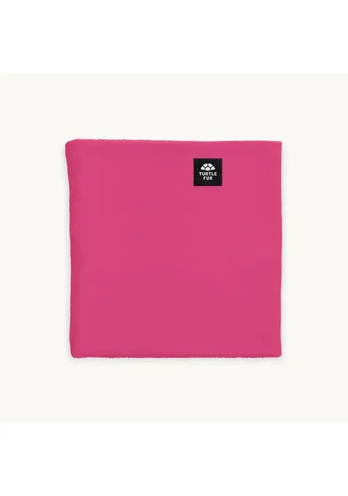 Turtle Fur Double-layer Fleece Neck Warmer - Magenta