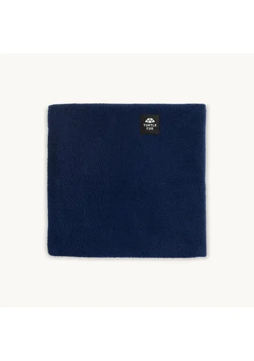 Turtle Fur Double-layer Fleece Neck Warmer - Navy