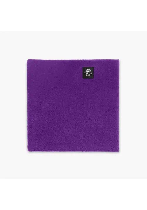 Turtle Fur Double-layer Fleece Neck Warmer - Royal Purple