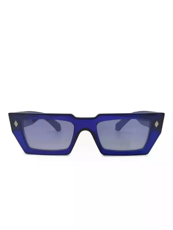 KADOR Geometric-frame Gradient Sunglasses