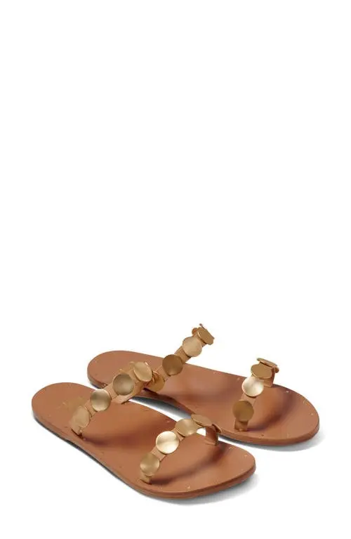 Beek Topaz Leather Sandal - Honey