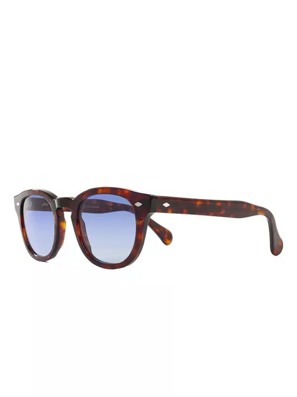 KADOR Jolly Tortoiseshell Round-frame Sunglasses