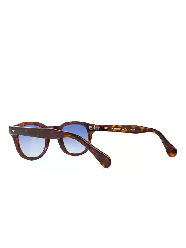 KADOR Jolly Tortoiseshell Round-frame Sunglasses