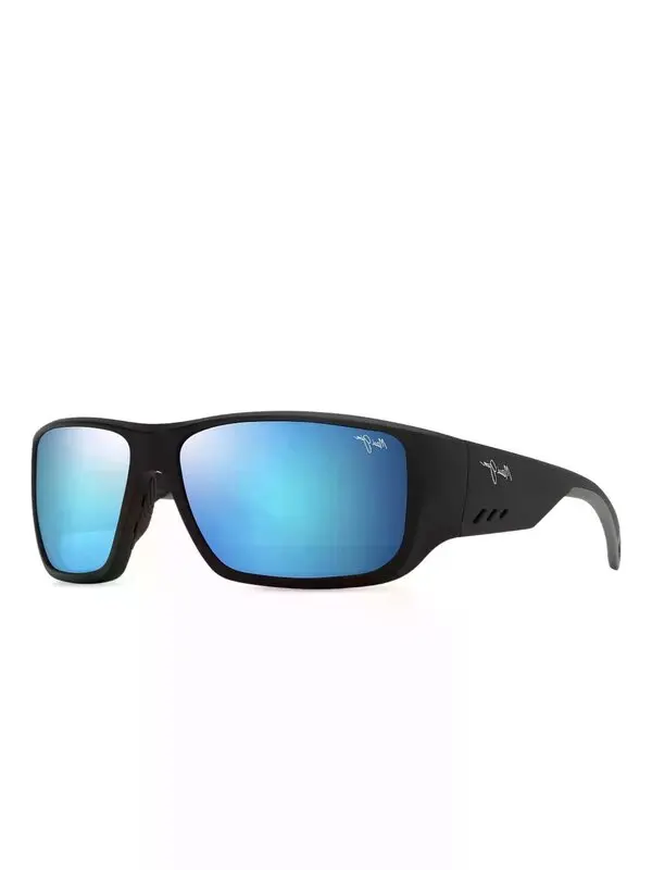 Maui Jim Keha Rectangular Sunglasses - Black