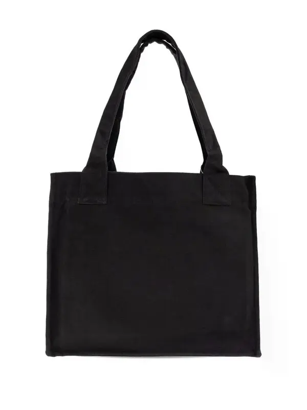 GANNI Logo-embroidered Tote Bag