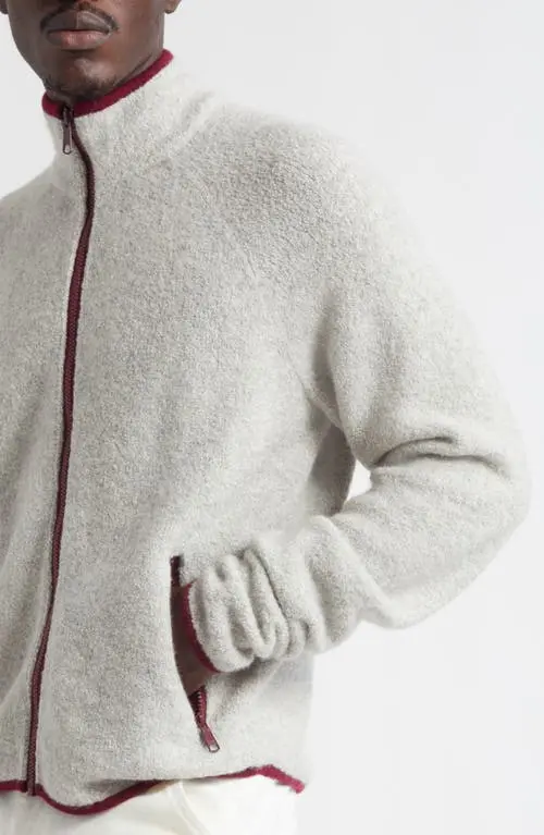 Frenckenberger Functional Cashmere Blend Jacket - Grey