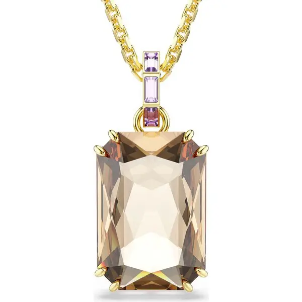 SWAROVSKI Millenia Crystal Pendant Necklace - Gold