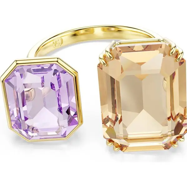 SWAROVSKI Millenia Open Ring - Gold/multi