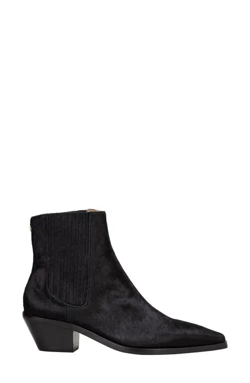 BOSS Calf Hair Chelsea Boot - Black