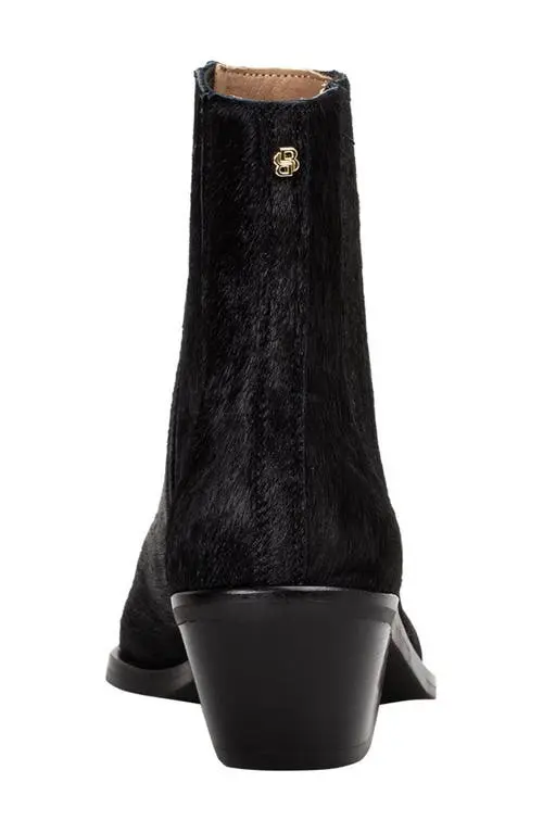 BOSS Calf Hair Chelsea Boot - Black