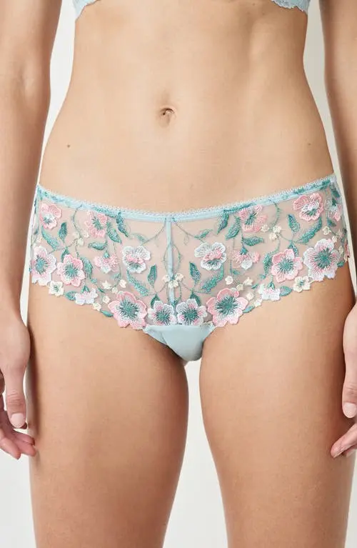ETAM Allure Lace Shorty Panties - Blue Lagon