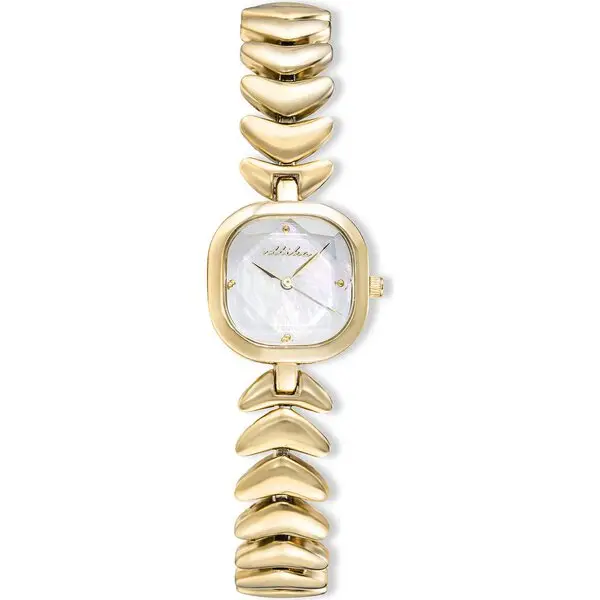 Ettika Metal Moderna Bracelet Watch - Gold
